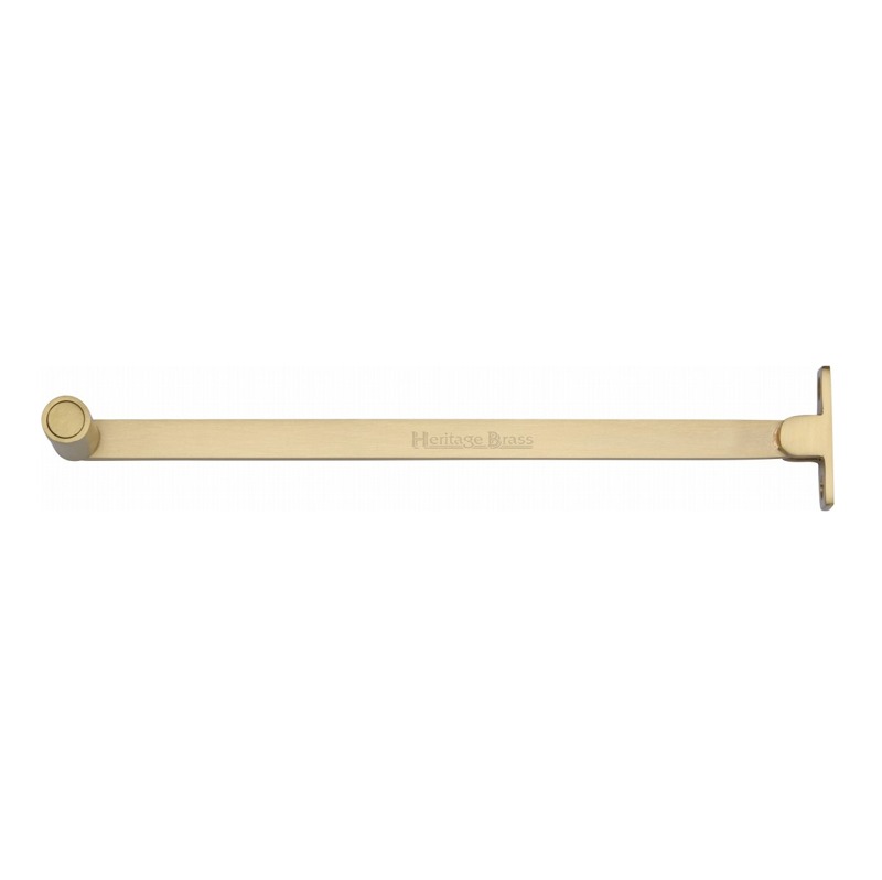 Heritage Casement Roller Arm Window Stay V1119 10" Satin Brass ...