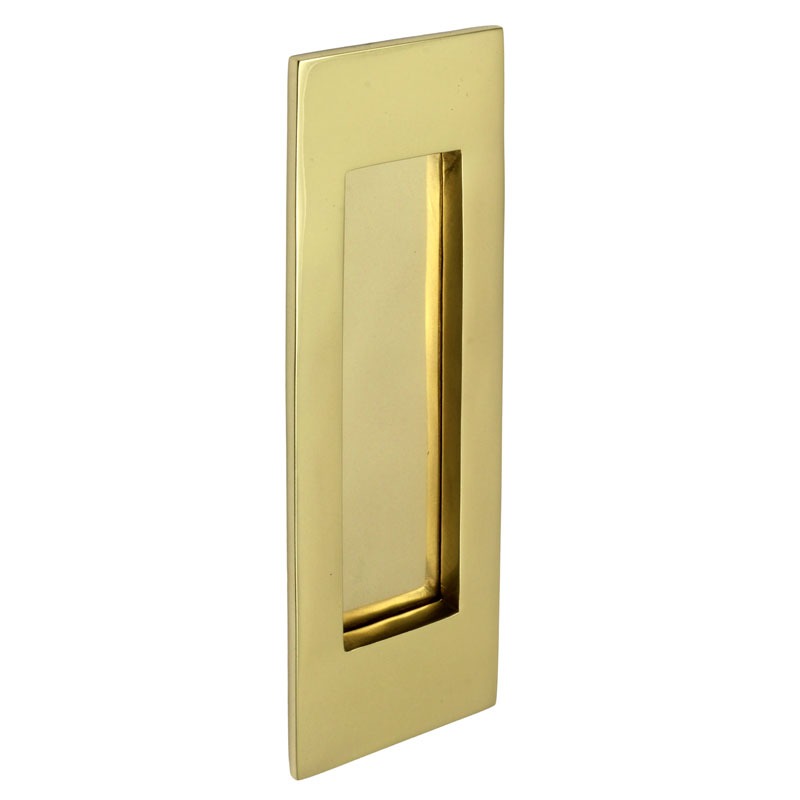Victorian Vertical Letterplate Polished Brass Lacquered - Broughtons ...