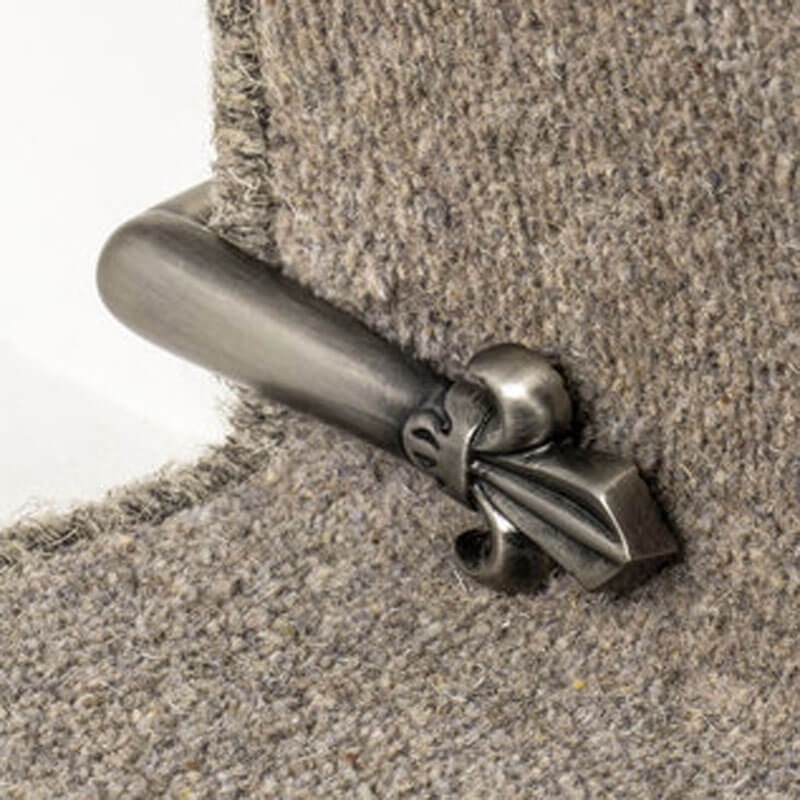 Victorian Stair Clips Pewter - Broughtons Lighting & Ironmongery