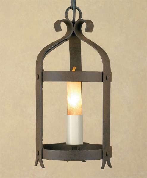 Villa Single Light Lantern Aged - Broughtons Lighting & Ironmongery