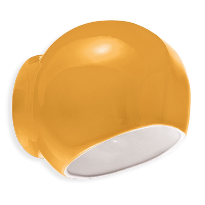 Ferroluce Wall Light C2553 Giallo - Broughtons Lighting & Ironmongery