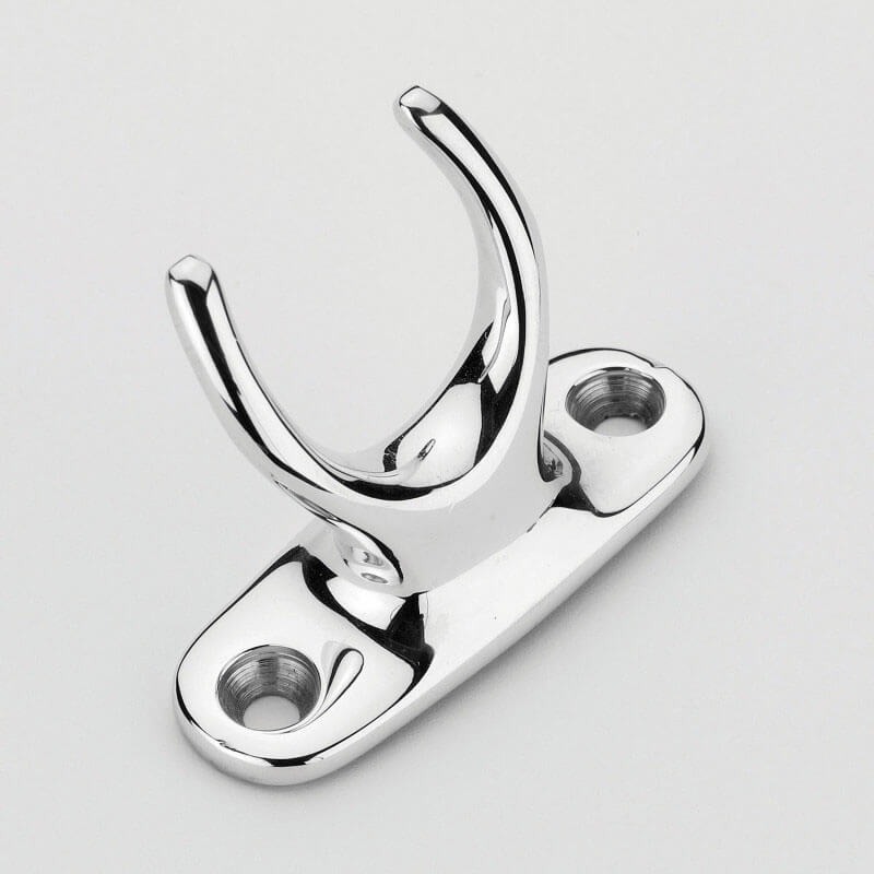 Aston Window Pole Hook Holder Polished Chrome - Broughtons Lighting ...