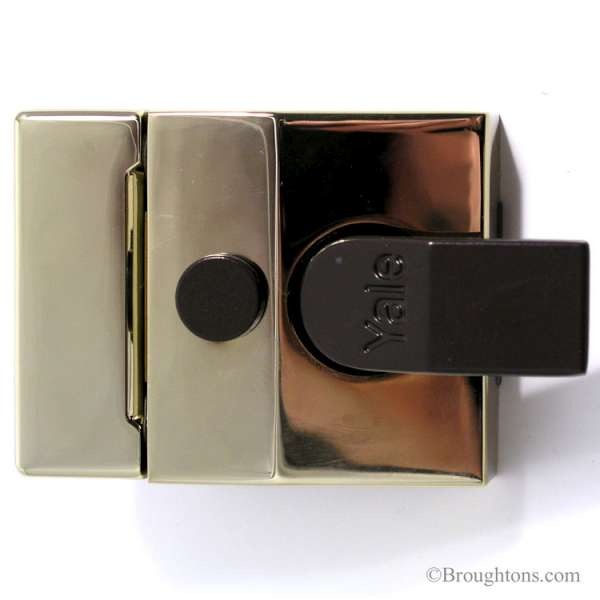 Yale 85 Narrow Rim Lock - Broughtons Lighting & Ironmongery