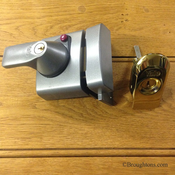 Yale British Standard Rim Lock - Broughtons Lighting & Ironmongery