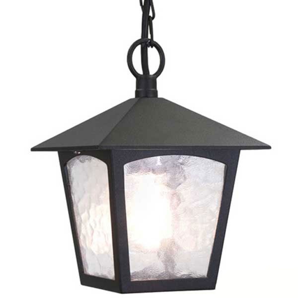 Elstead York Chain Light Black - Broughtons Lighting & Ironmongery