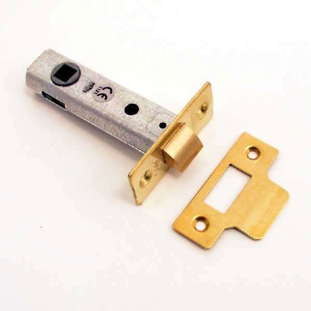 Legge Mortice Door Latch 3" Brass - Broughtons Lighting & Ironmongery