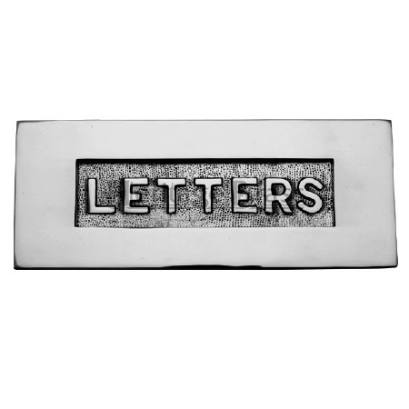 Heritage Letter Plate V845 Polished Chrome - Broughtons Lighting ...