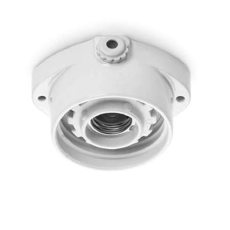 Lisilux Ceiling Light Base Medium 100751 White Porcelain - Broughtons ...