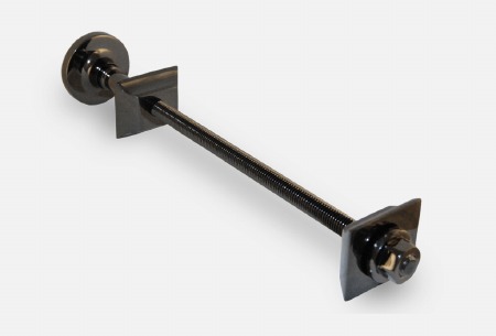 Luxury Radiator Wall Stay - Black Nickel - Broughtons Lighting ...