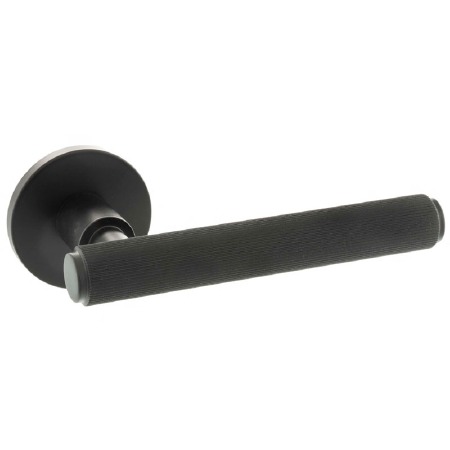 Millhouse Stephenson Door Handle Matt Black - Broughtons Lighting ...