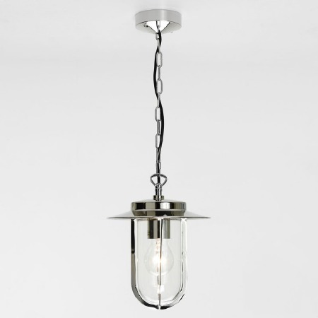 Montparnasse External Pendant Light Polished Nickel - Broughtons ...