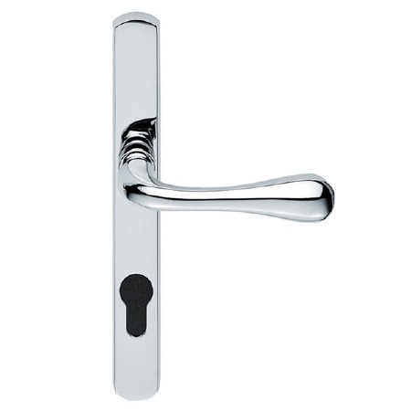 Multipoint Door Lock Handles 92mm centres Polished Chrome - Broughtons ...