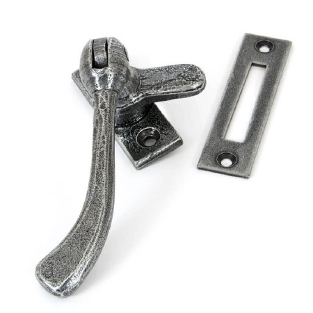 From The Anvil Pear Drop Window Handle Pewter - Broughtons Lighting ...
