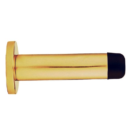 Pedestal Door Stop Polished Brass - Broughtons Lighting & Ironmongery