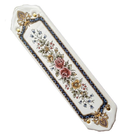 Porcelain Finger Plate Victoriana - Broughtons Lighting & Ironmongery