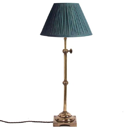 Pullman Adjustable Reading Lamp Renovated Brass - Broughtons Lighting ...