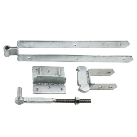 Field Gate Rising/Self Closing Hinge Set 24" Galvanised Steel ...