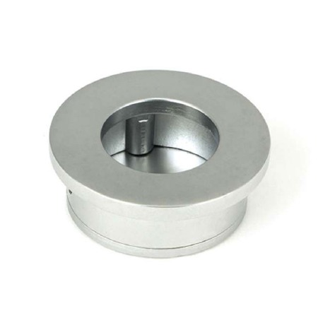 From The Anvil Round Finger Edge Pull Satin Chrome - Broughtons ...