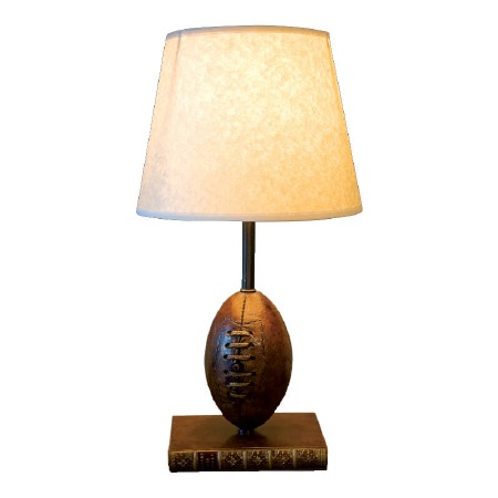 Rugby Ball Table Lamp - Broughtons Lighting & Ironmongery