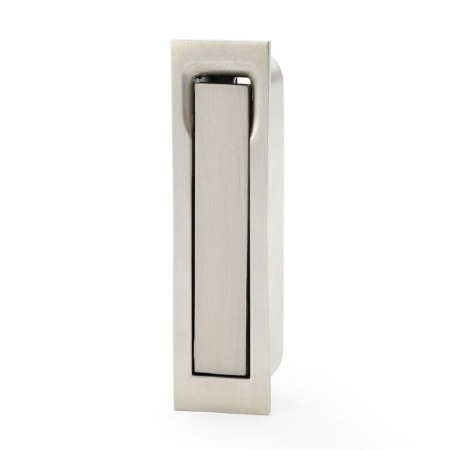 Sliding Door Square Edge Pull Satin Nickel - Broughtons Lighting ...