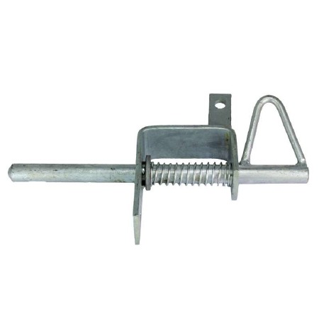 Spring Latch Assembly Only Galvanised Steel - Broughtons Lighting ...