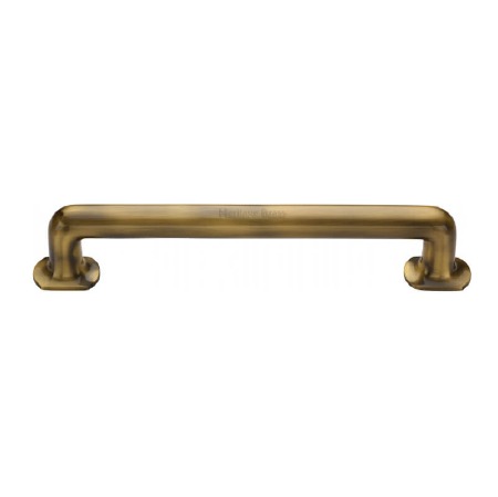 Heritage Traditional Pull Handle V1376 330 Medium Antique Brass ...