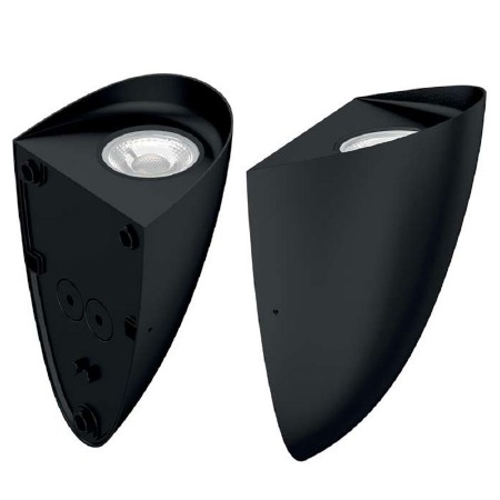 Elstead Vendela Flush LED Wall Light Black - Broughtons Lighting ...