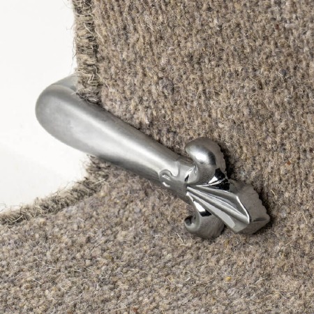 Victorian Stair Clips Brushed Chrome - Broughtons Lighting & Ironmongery