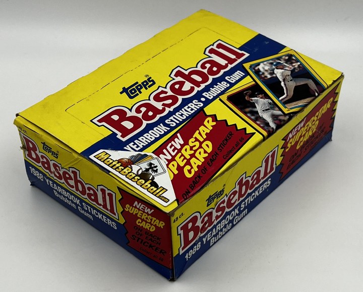 1988 TOPPS STICKERS BASEBALL - MATTSBASEBALL.COM