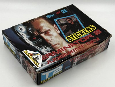 TERMINATOR 2 STICKERS 48CT - MATTSBASEBALL.COM
