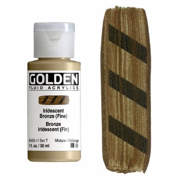 Golden Fluid 30ml Iridescent Bronze Fine - K&M Evans Trading Ltd.