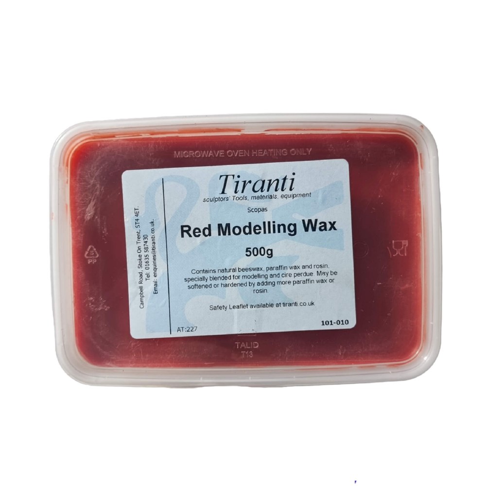 Scopas Red Modelling Wax 500g - K&M Evans Trading Ltd.