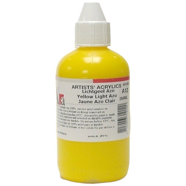 Ara 250ml A12 Azo Yellow Light - K&M Evans Trading Ltd.