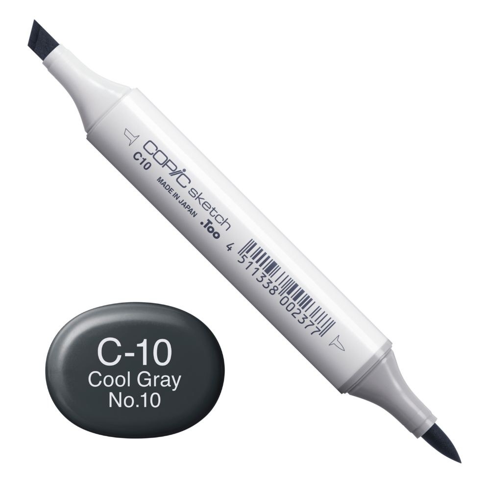 Copic Sketch C10 Cool Gray 10 - K&M Evans Trading Ltd.