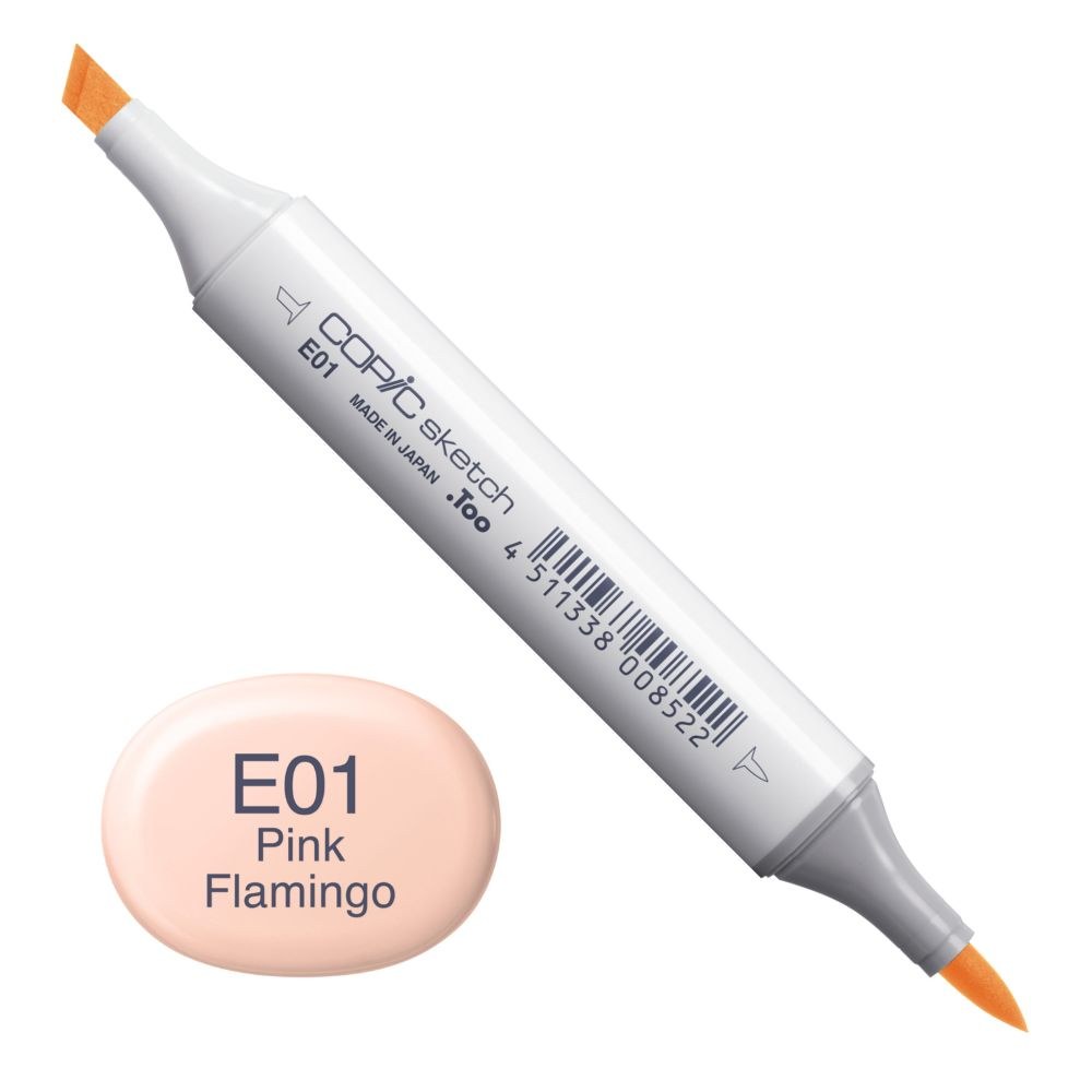 Copic Sketch E01 Pink Flamingo - K&M Evans Trading Ltd.