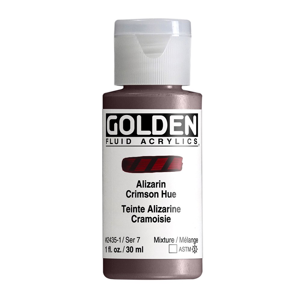 Golden Fluid 30ml Alizarin Crimson Hue - K&M Evans Trading Ltd.