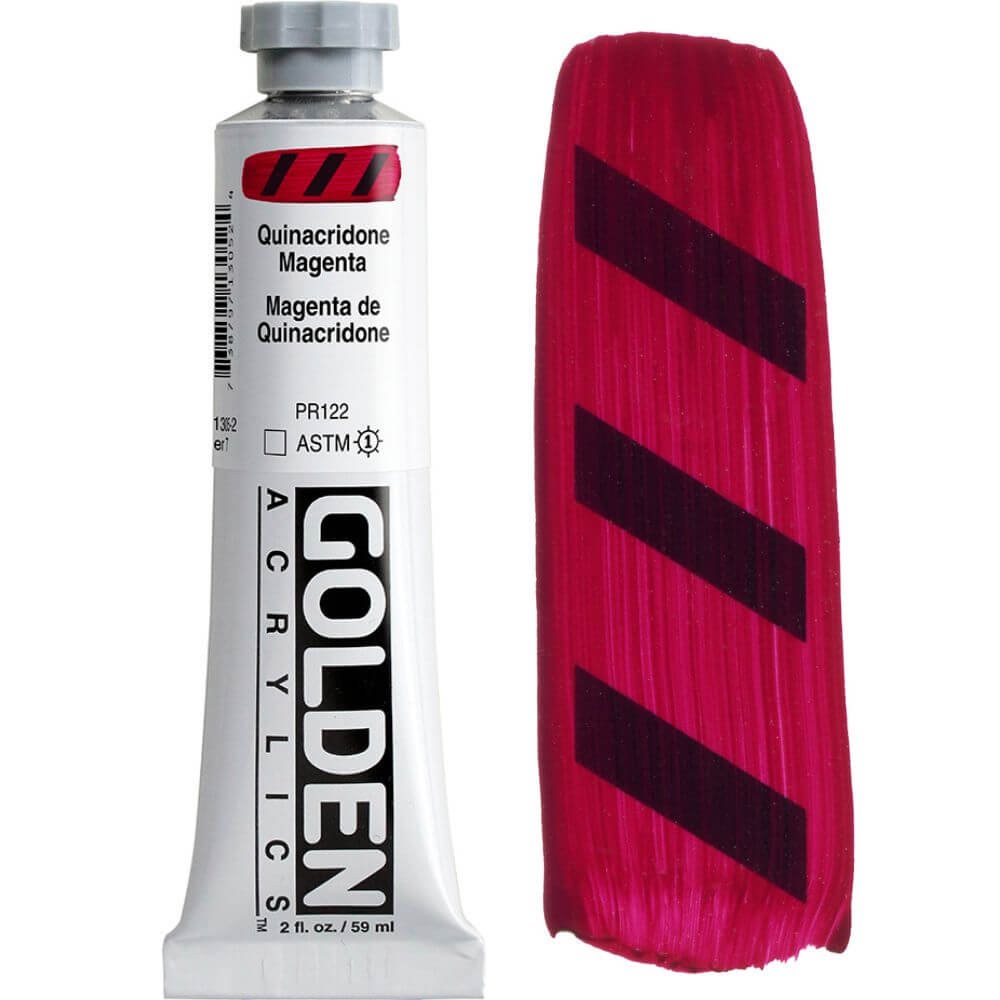 Golden Heavy Body 59ml Quinacridone Magenta - K&M Evans Trading Ltd.