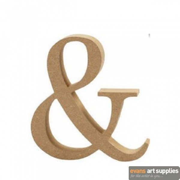 MDF Symbol 13cm - & - K&M Evans Trading Ltd.