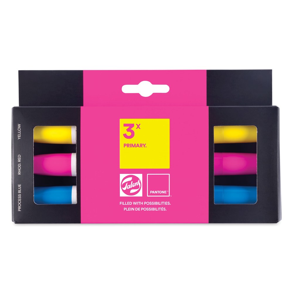 Talens | Pantone marker set 3x Primary - *1 week extra lead time* - K&M ...