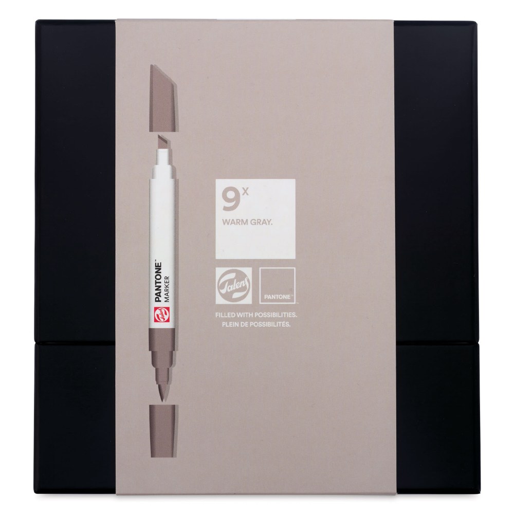 Talens | Pantone marker set 9x Warm Gray - *1 week extra lead time* - K ...