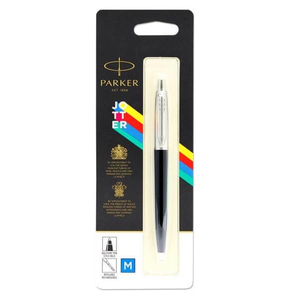 Parker Jotter Originals Rollerball Pen Black Barrel - BLUE INK - K&M ...