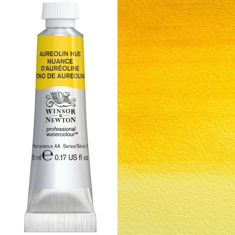 W&N Professional Watercolours 5ml Aureolin Hue - K&M Evans Trading Ltd.