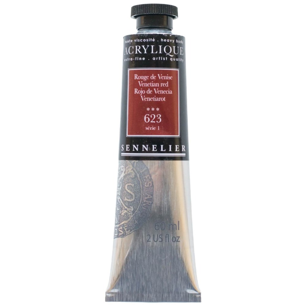 Sennelier Artists Acrylic 60ml Venetian Red 623 - K&M Evans Trading Ltd.