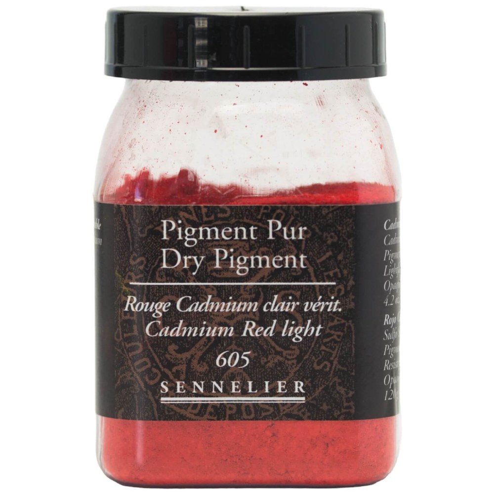Sennelier Pigment Cadmium Red Light 120g - K&M Evans Trading Ltd.