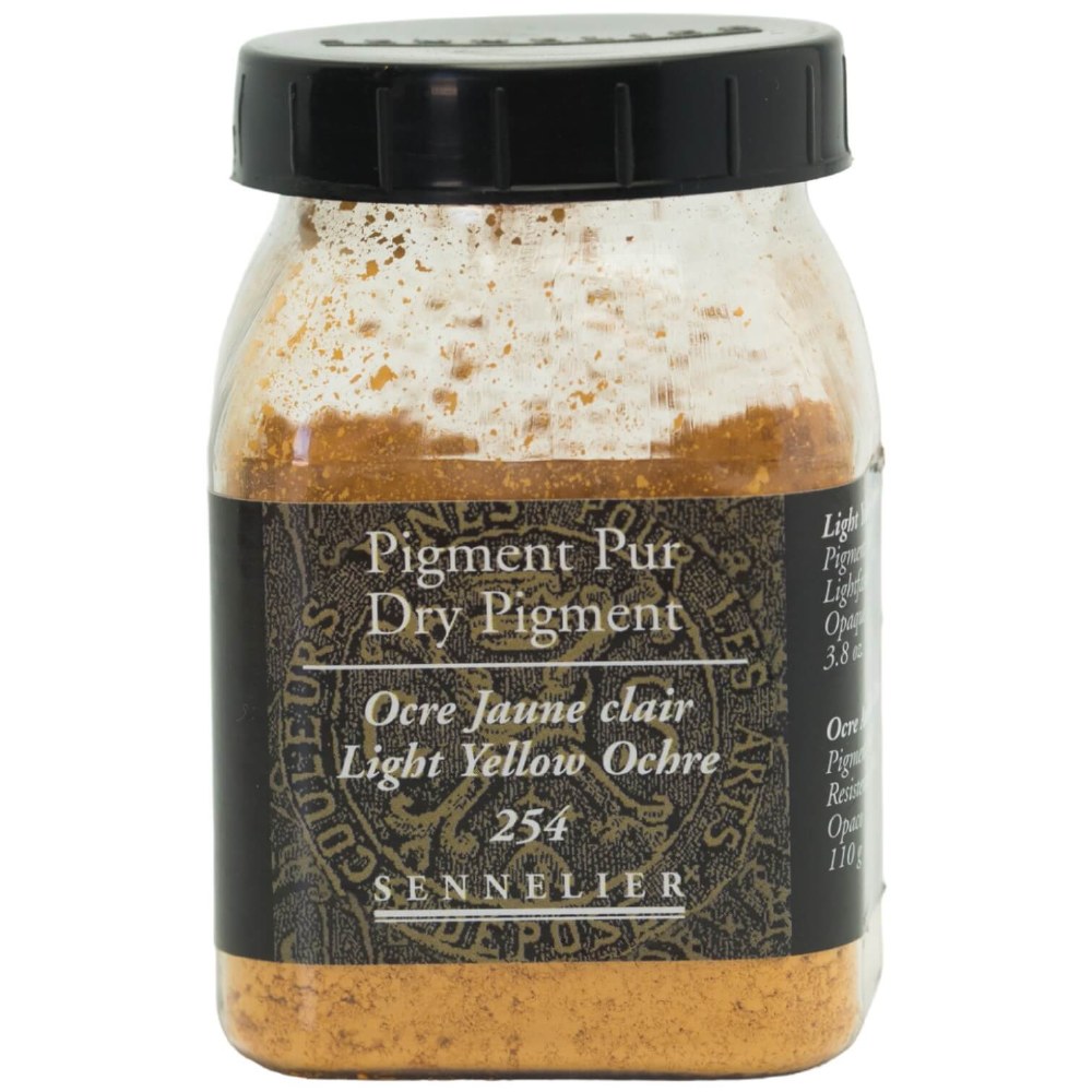 Sennelier Pigment Light Yellow Ochre 110g - K&M Evans Trading Ltd.