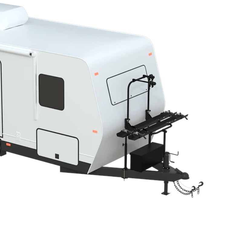 Arvika 2 Bike Racks for Travel Trailers - Fits tires up to 5 inches ...