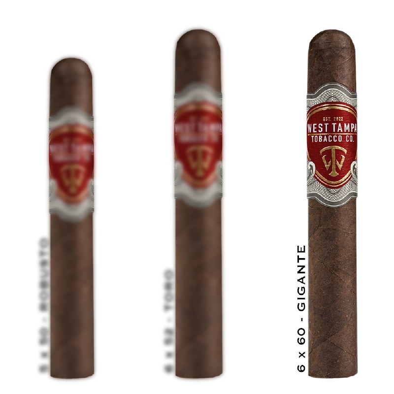West Tampa Red Gigante S - Buy Premium Cigars Online From 2 Guys Cigars