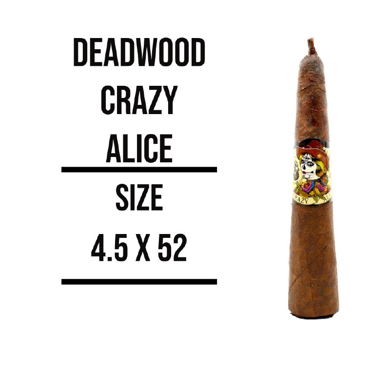 Deadwood Crazy Alice S - Buy Premium Cigars Online From 2 Guys Cigars