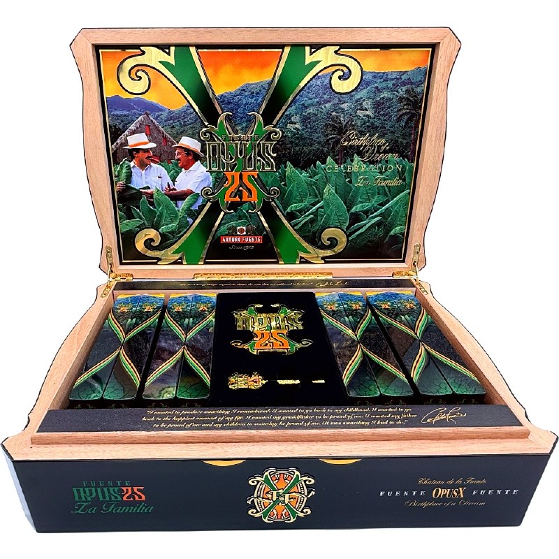 A.F. Opus X 25th Anni Humidor - Buy Premium Cigars Online From 2 Guys ...