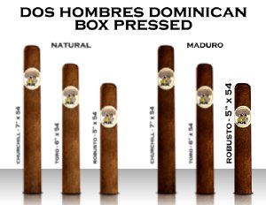 Dos Hombre Dominican Box Press - Buy Premium Cigars Online From 2 Guys ...